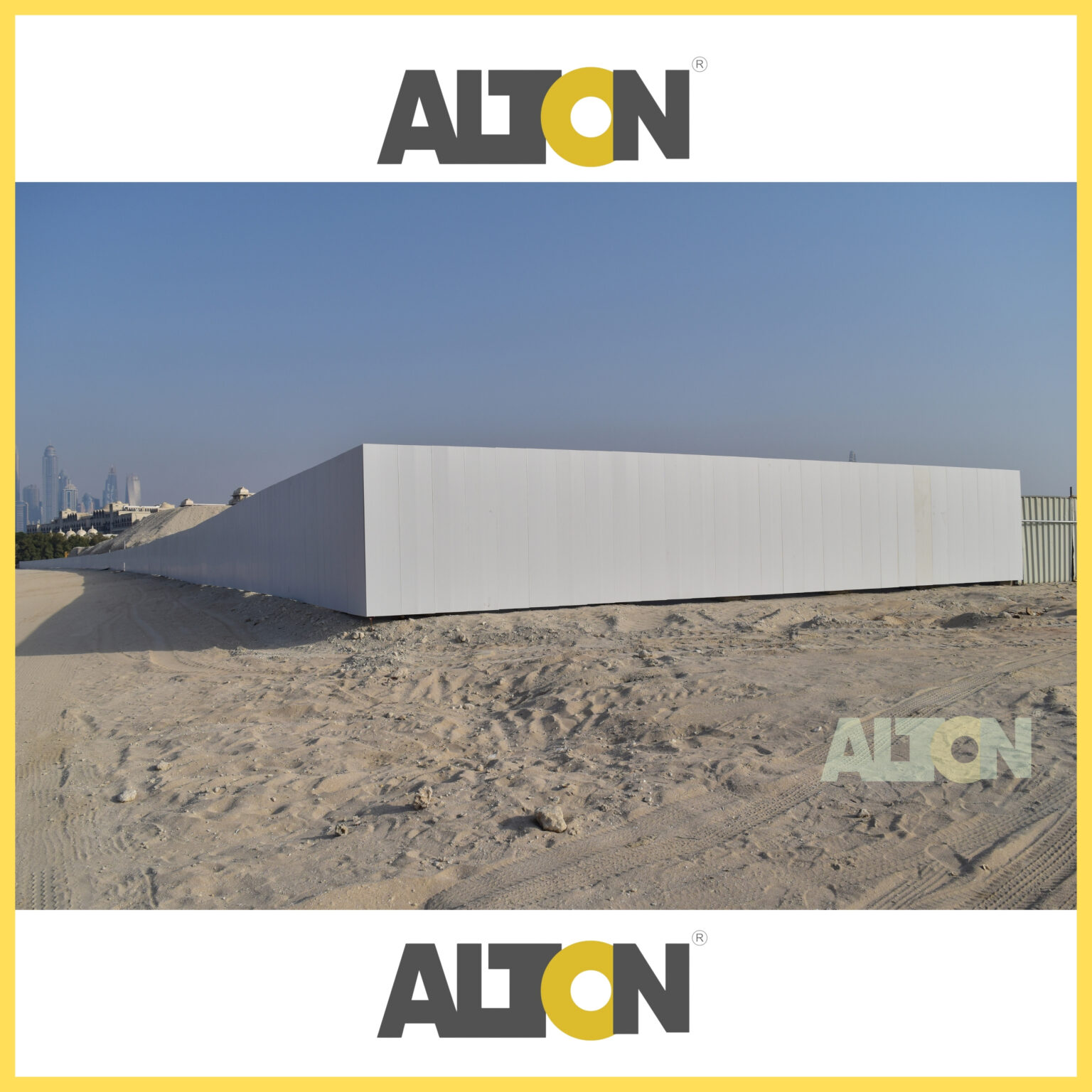PVC ECO Fence in Dubai - UAE - Alton Fencing