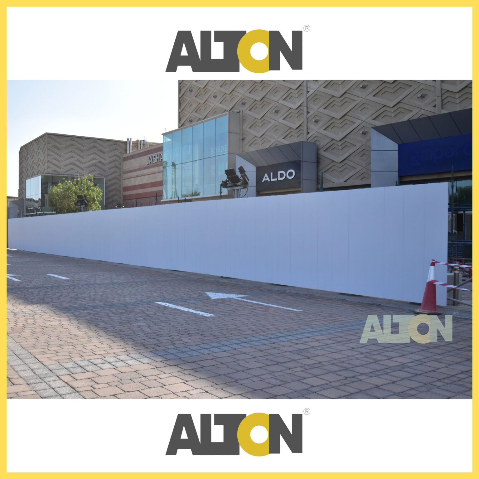 PVC ECO Fence in Dubai - UAE - Alton Fencing