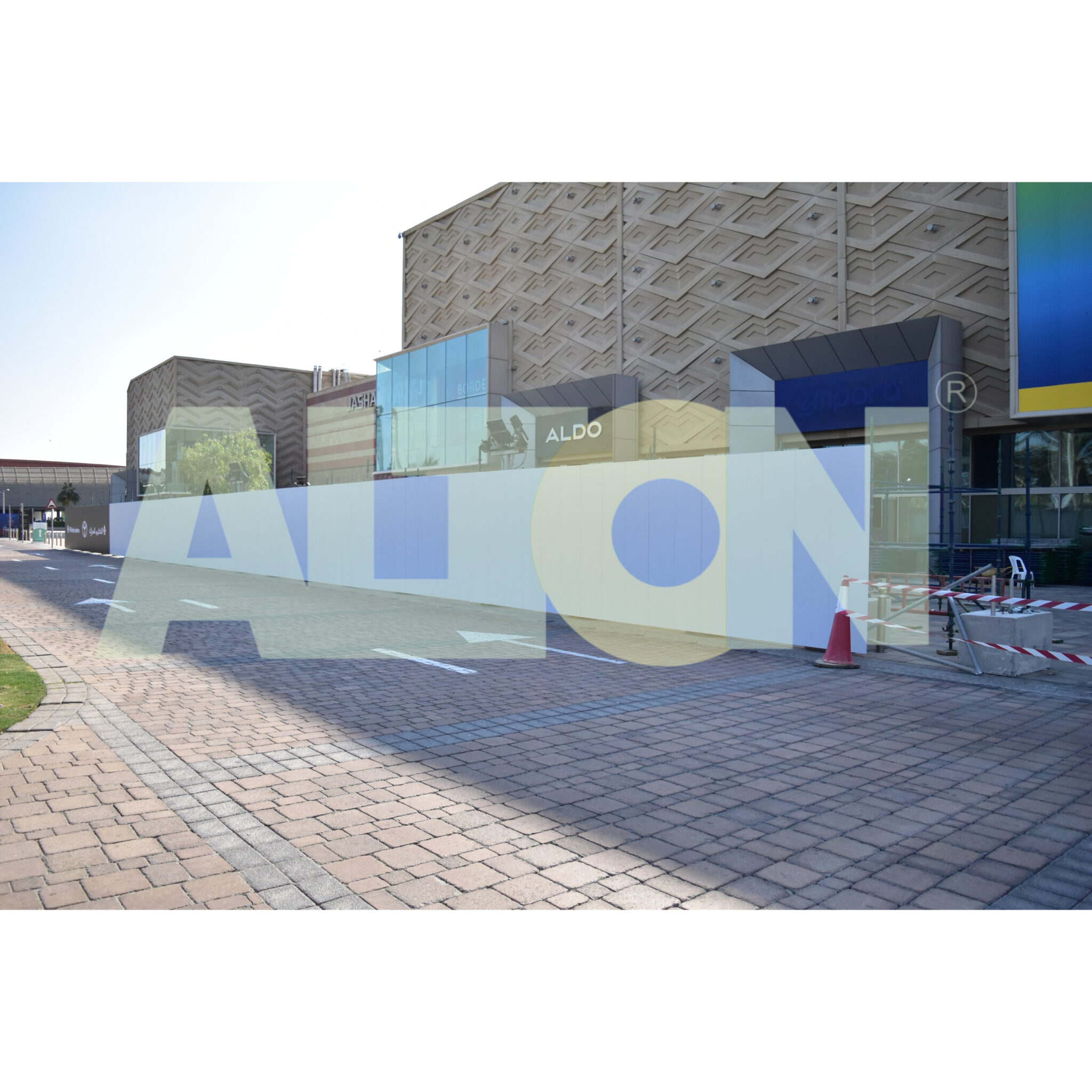 PVC ECO Fence in Dubai - UAE - Alton Fencing