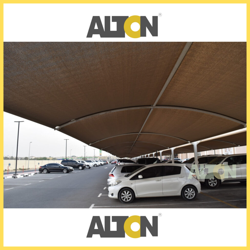 Best Car Parking Shades - Dubai - UAE - Alton Fencing