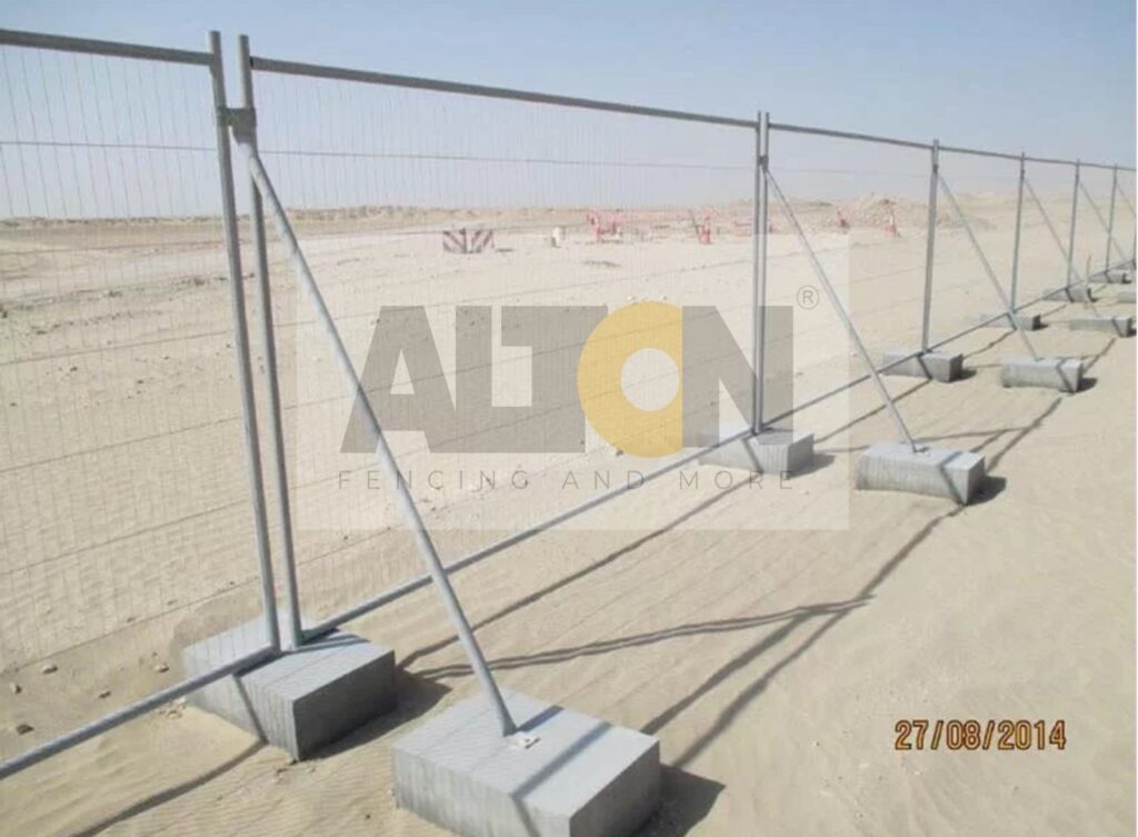 Best Heras Fence Barrier Solutions in Dubai - UAE - Alton Fencing
