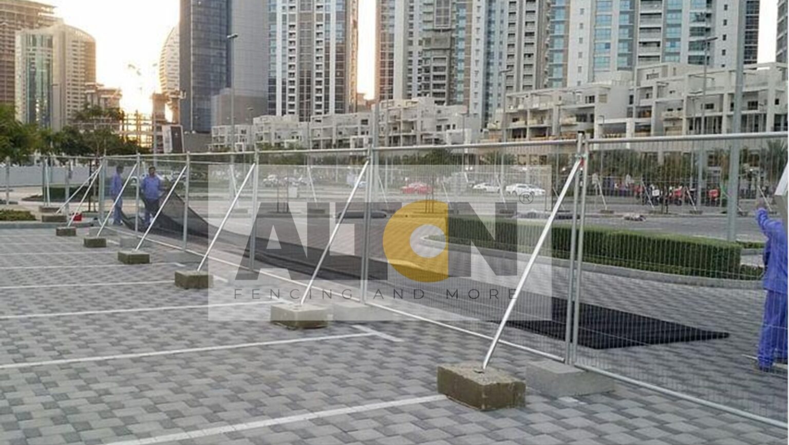 Best Heras Fence Barrier Solutions in Dubai - UAE - Alton Fencing