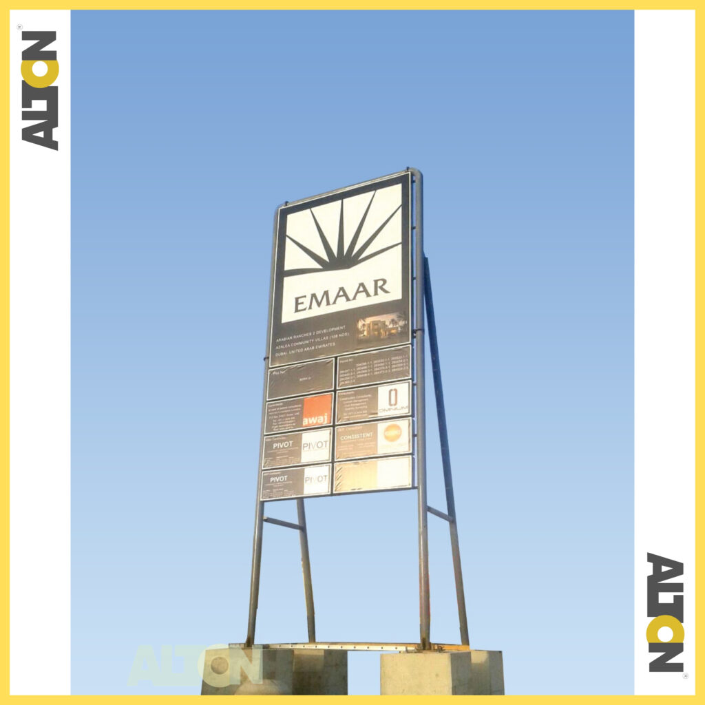 CONSTRUCTION SIGNAGE / SIGN BOARD - Alton Fencing
