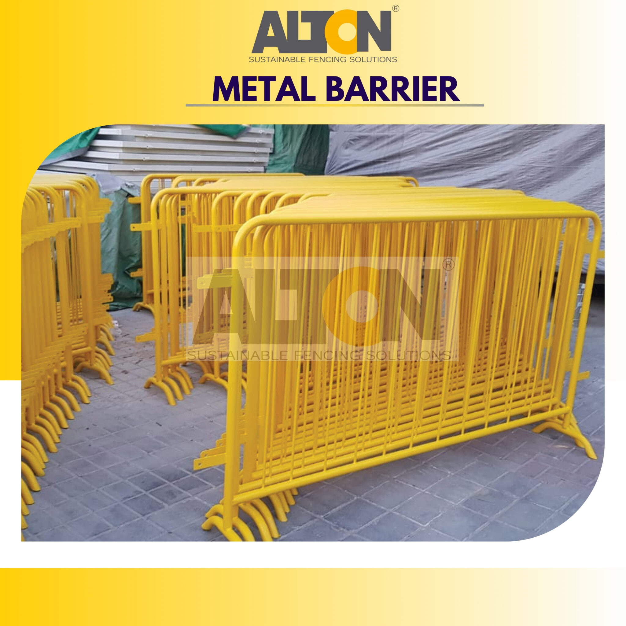 Police barrier Rental - Alton Fencing